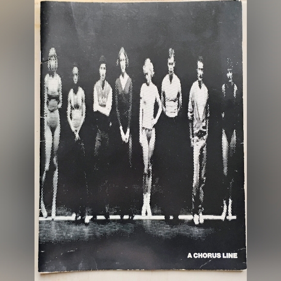Other | 1977 A Chorus Line Ny Shakespeare Festival Program Wbebe ...